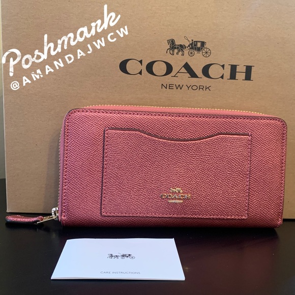Coach | Bags | Coach Metallic Accordion Wallet Nwt | Poshmark